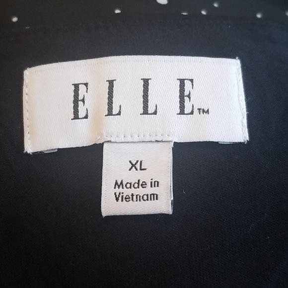 Elle | Tops | Elle Tankblackwhitesize Xl | Poshmark